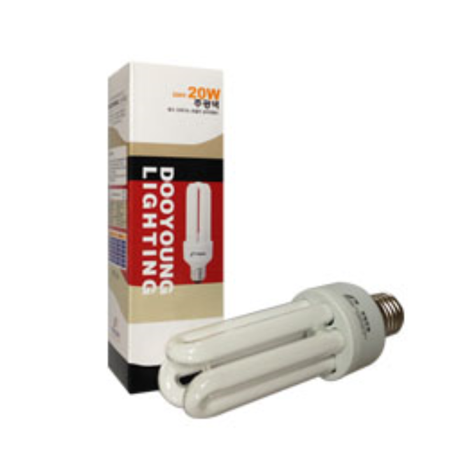 [두영]삼파장램프 EL20W 주광색(1BOX=50EA)