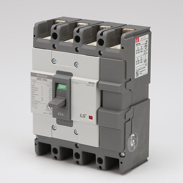 [LS]배선차단기 ABS 104C 4P 85KA 상품상세