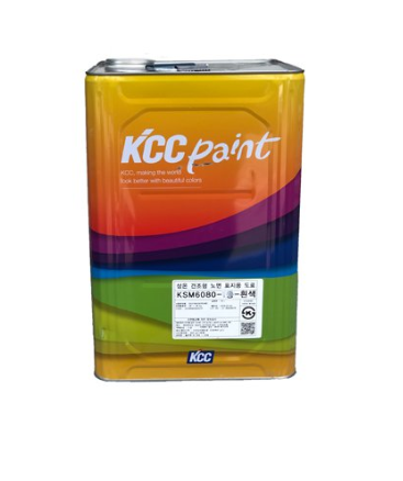 [KCC]페인트도로표지용 노란색(도로차선표지용/18L) 상품상세