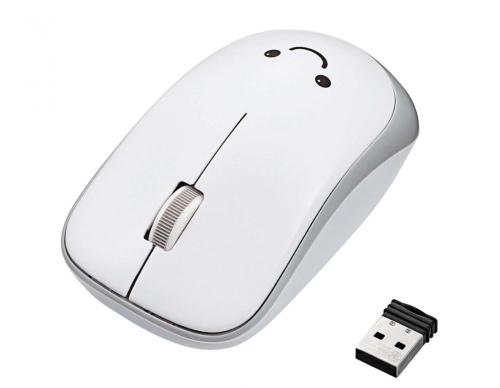 [엘레컴]무선마우스 IR마우스(화이트) M-IR07DRWH
