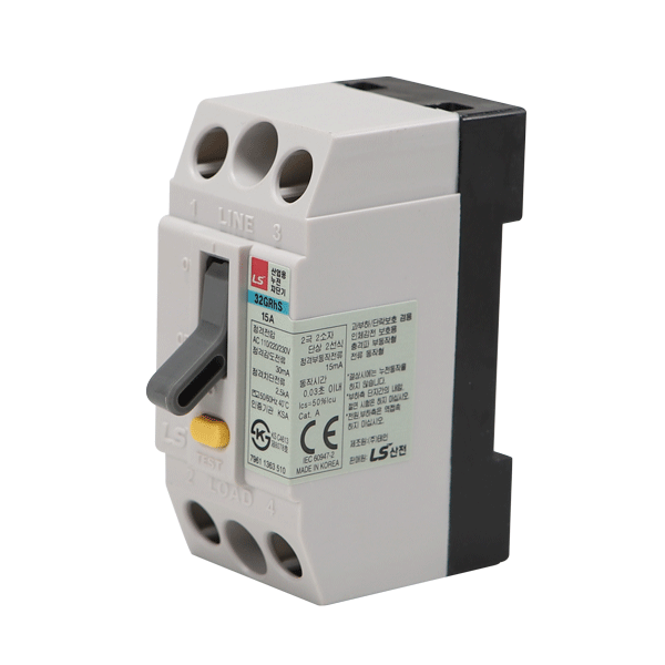 [LS]누전차단기 32GRhs 2P 15A 2.5KA (소) 상품상세