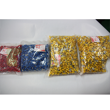 [ISK]PG터미널 6SQ*4 황색 1000EA